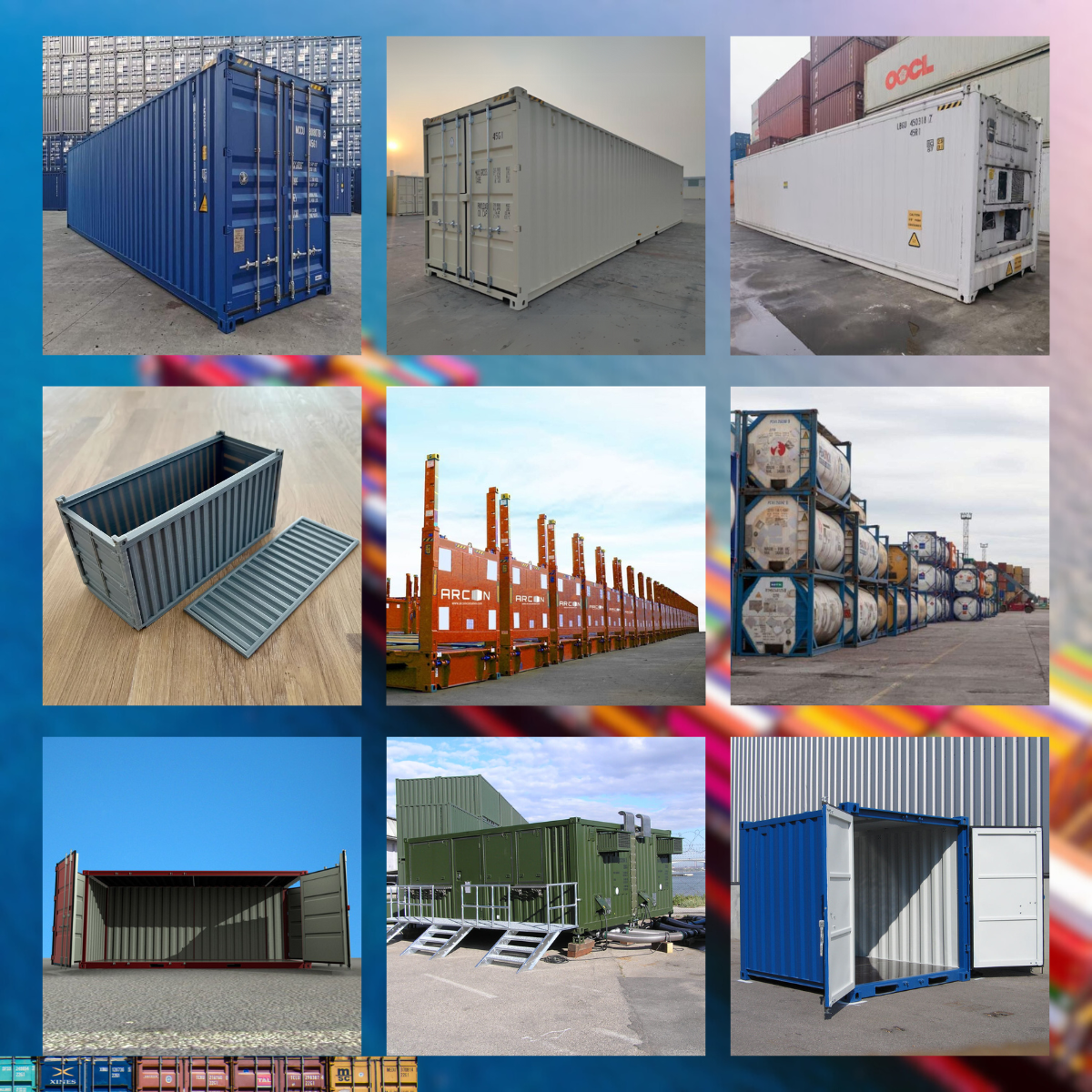Achat Container Maritime Tous Types Tailles Prix Devis